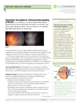 fact_sheet_fevr | Retina Specialists of North Alabama, LLC